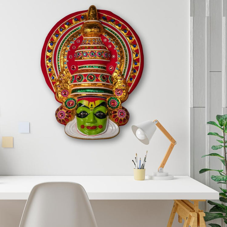 Authentic Kathakali Mask: Explore Elegance | Arte House
