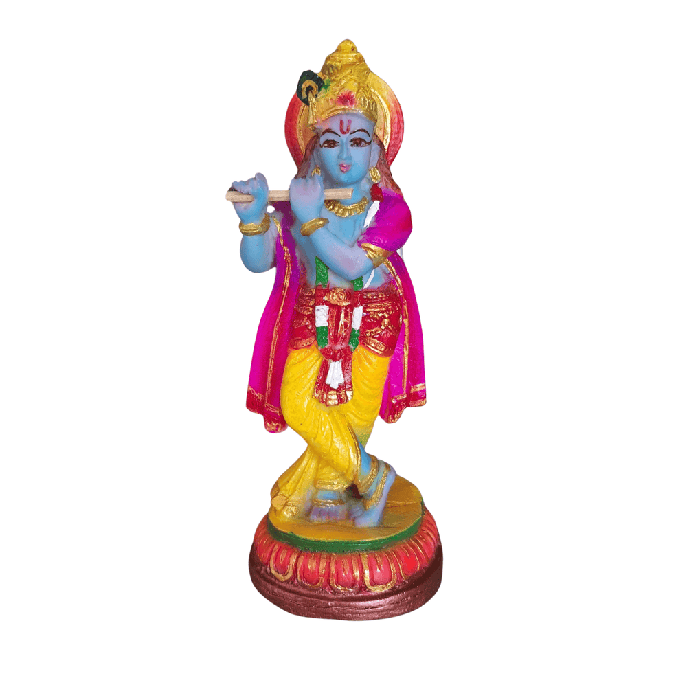 Small and Beautiful Polymarble Krishna Idol | Arte House